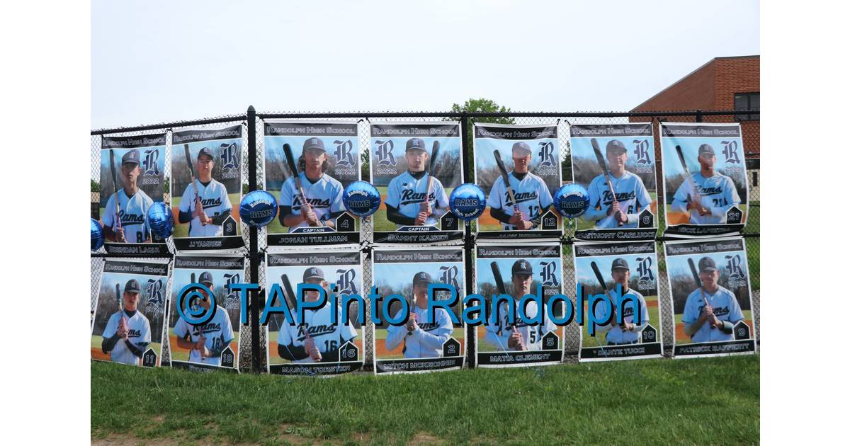 Randolph Baseball Holds Annual Senior Night Ceremony as 2022 Season ...