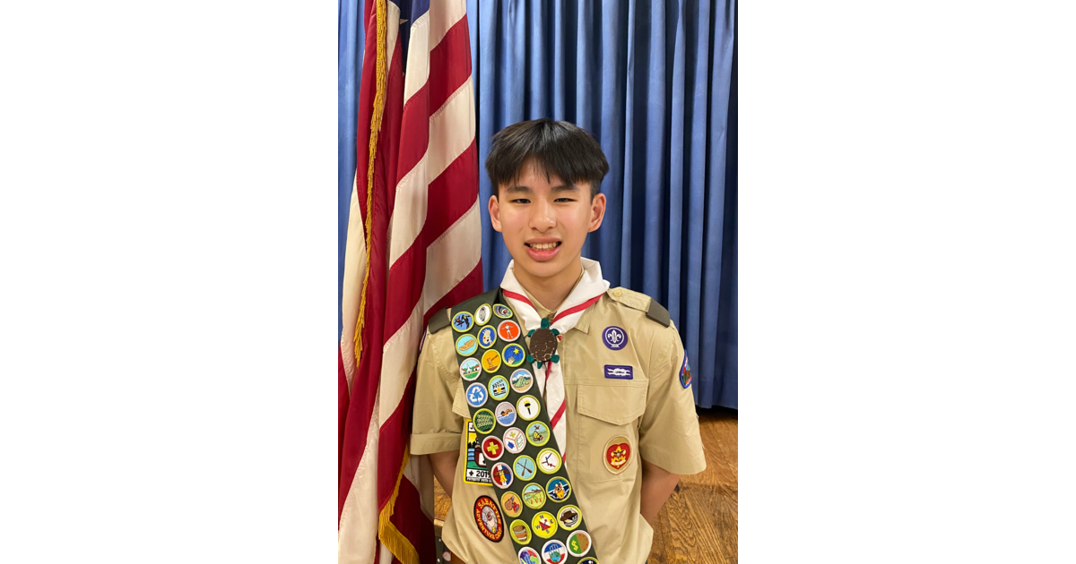 Meet Scotch Plains-Fanwood's Newest Eagle Scout: Alexander Ho | Scotch ...