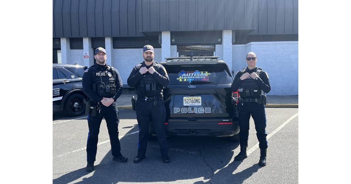 Belmar Police Department Shows Support for Autism Awareness Month with ...
