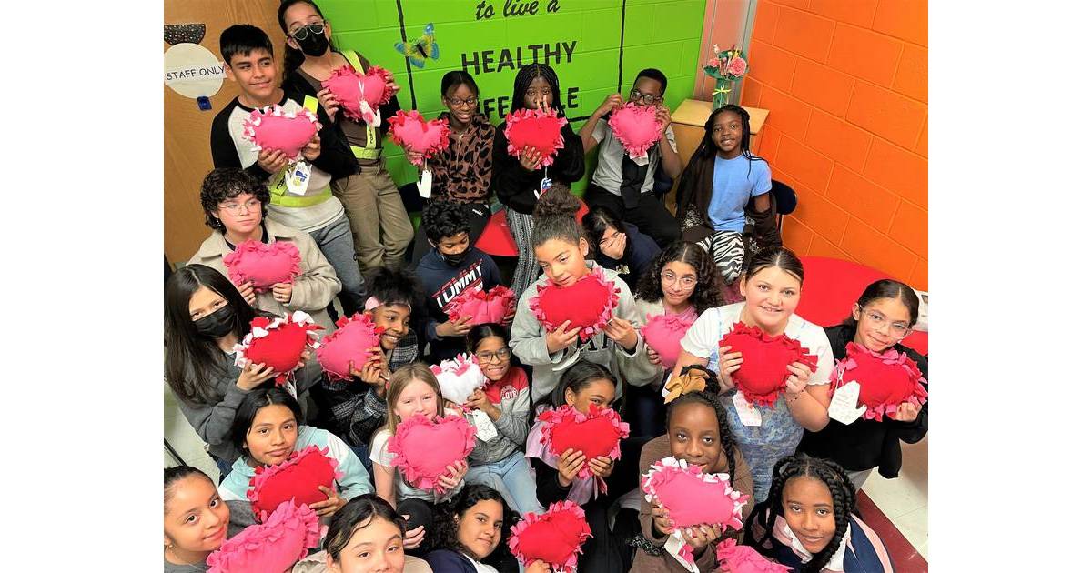 Franklin Elementary School Students Ask, 'Will You Be My Valentine ...