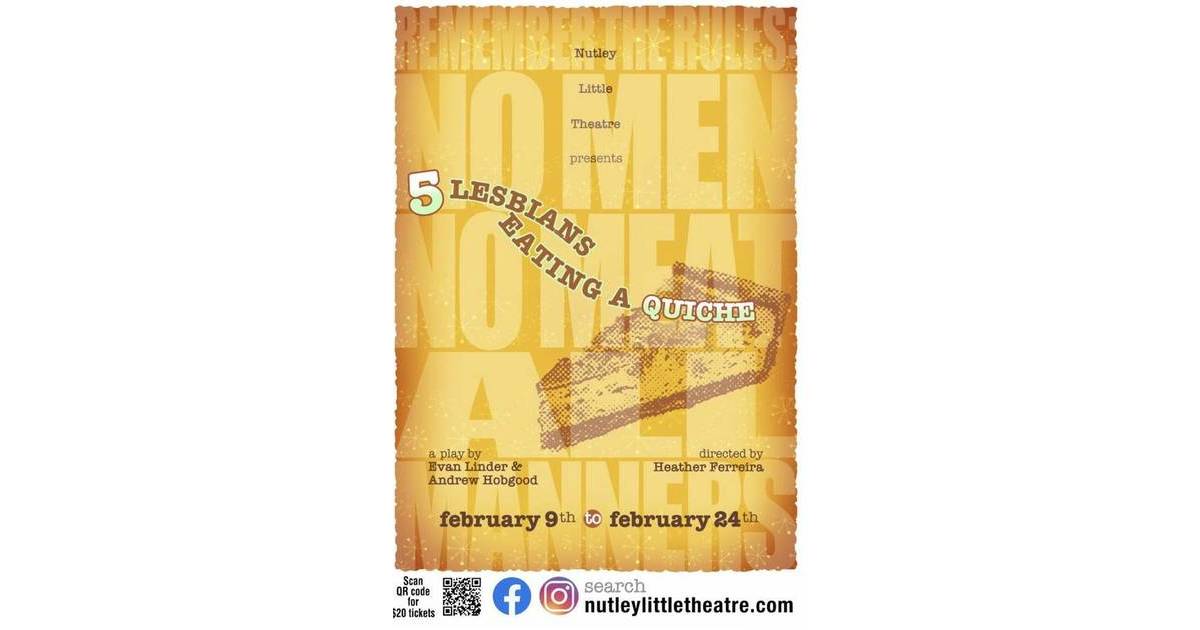 Coming in February: 5 LESBIANS EATING A QUICHE by Evan Linder and ...