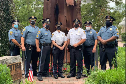 4 Police Officers Promoted, One Sworn in as a Patrolman | New ...