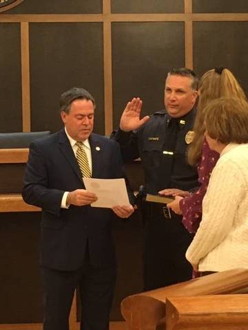 Bridgewater Police Hold Promotional Ceremony for Three Officers ...