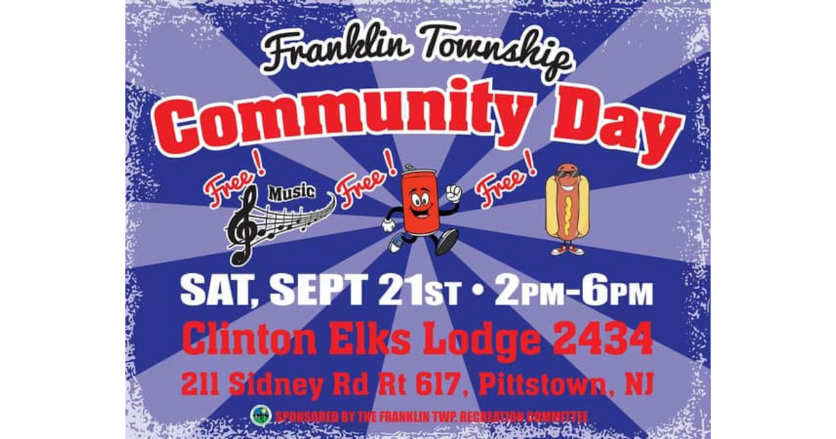 Family Fun at the Franklin Township Community Day | North Hunterdon, NJ ...