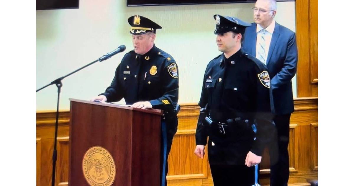 Three Morris Township Police Officers Sworn in at Township Committee ...