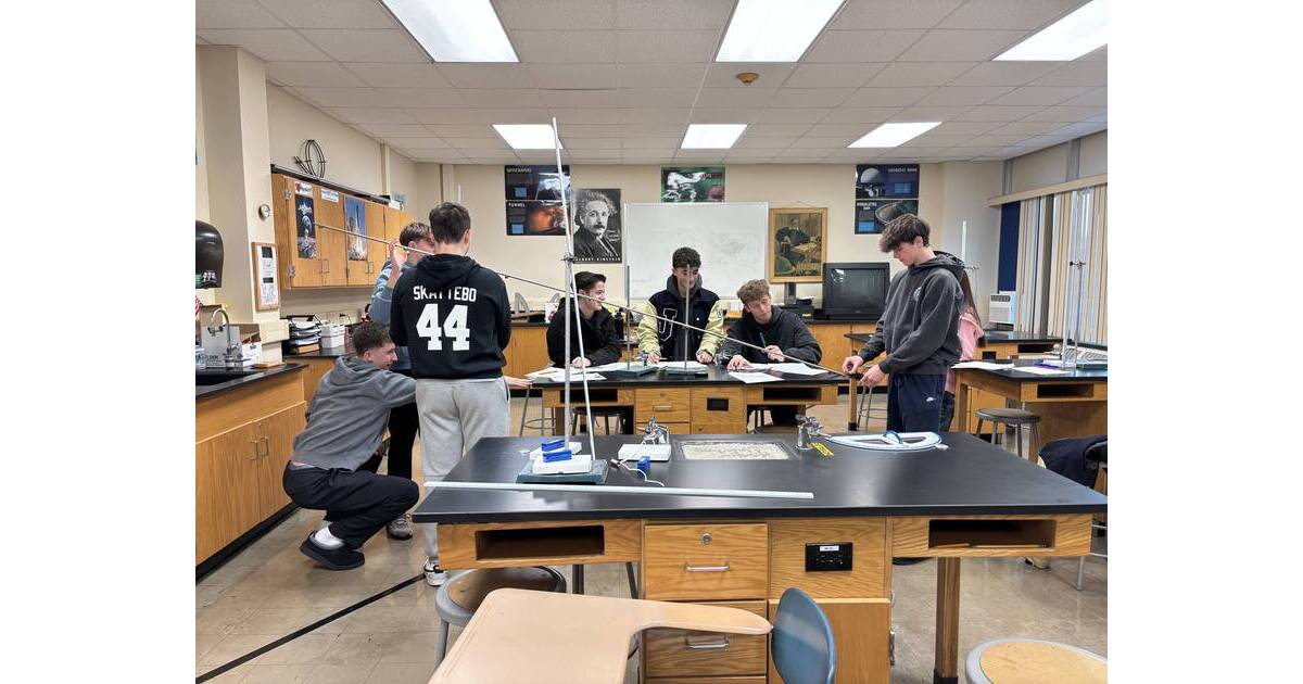 AP Physics Class at Clark Explores Conservation of Energy | Clark, NJ ...