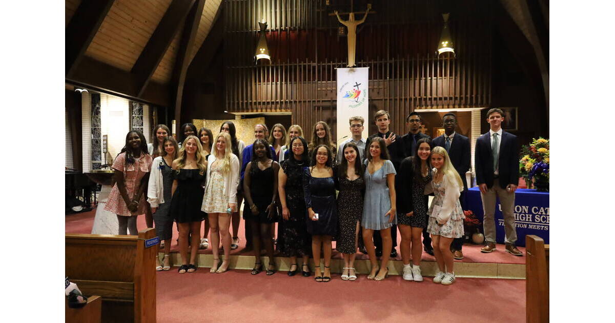 Union Catholic Holds Junior Ring Ceremony For The Class of 2027 ...
