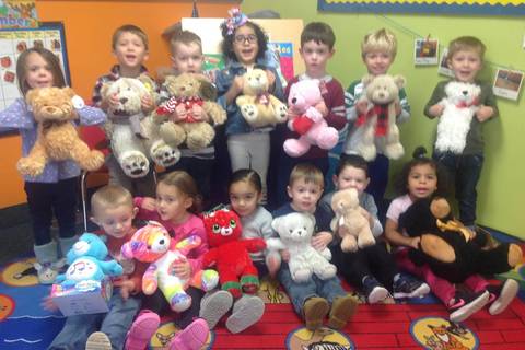 Hillside Preschool in Roxbury Collects Teddy Bears for Shriners | TAPinto