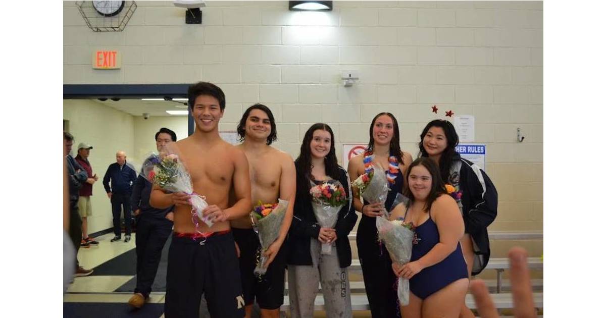 Governor Livingston Senior Night Swim Meet Recognizes Seniors for their ...