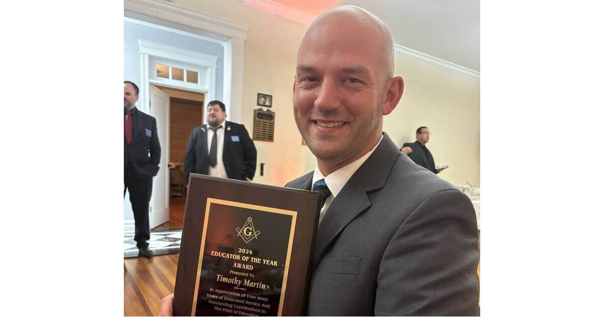WEHS Teacher Tim Martin Recognized for 'Outstanding Contributions to ...