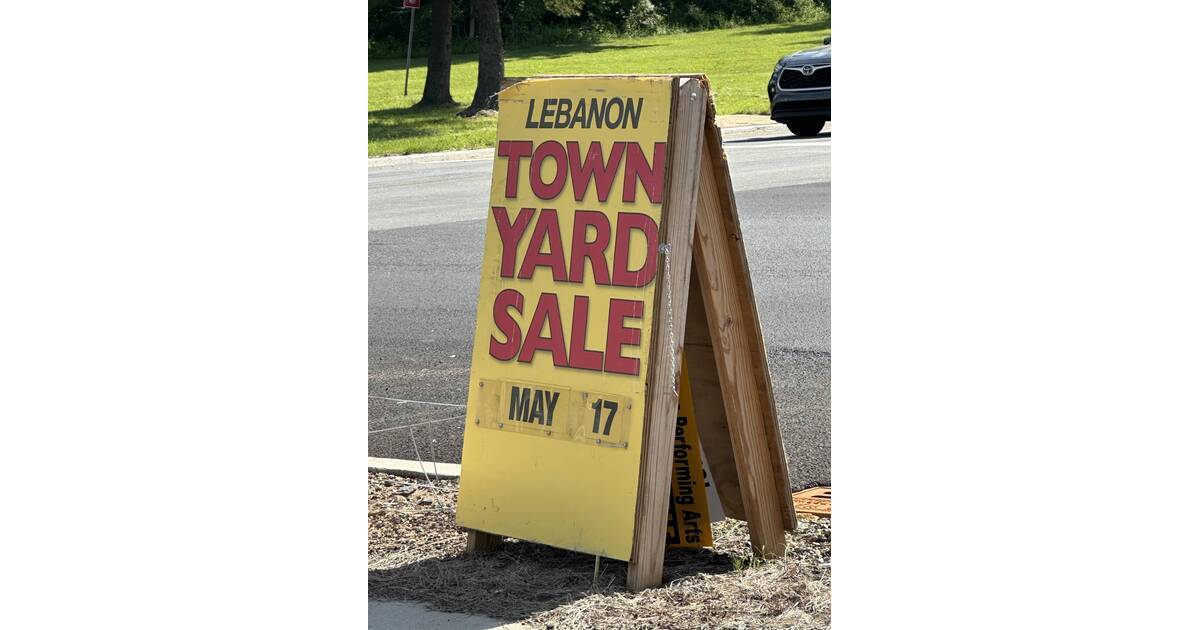 Lebanon Borough to Host Town Wide Yard Sale May 17th | North Hunterdon ...