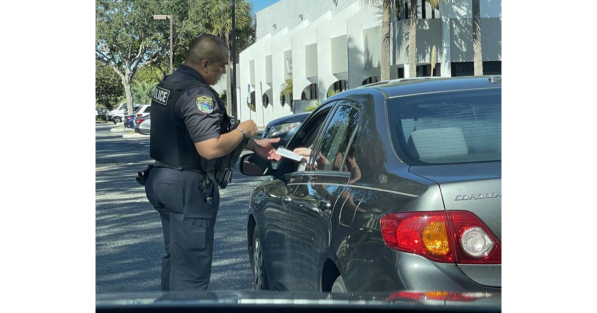 ‘We Want to Change Habits:’ Coral Springs Police Officer Pulls Over ...
