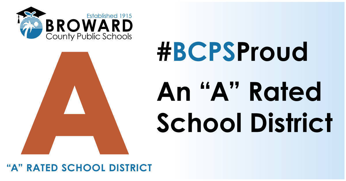 Broward County Public Schools Improve, Earn an "A" Grade | Parkland, FL ...