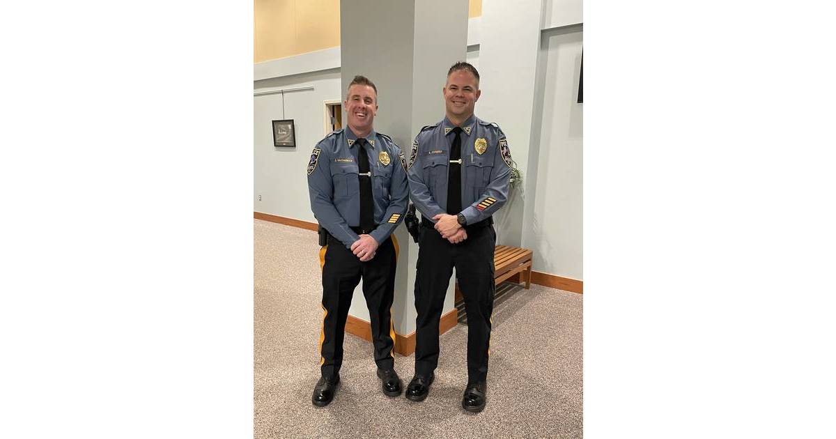 Sparta Police Chief and Lieutenant Welcome 2023 Council Members ...