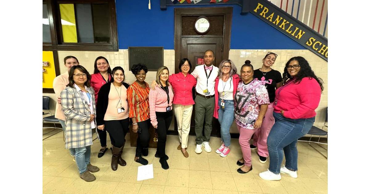 Rahway's Franklin School United in Pink to Support Breast Cancer ...