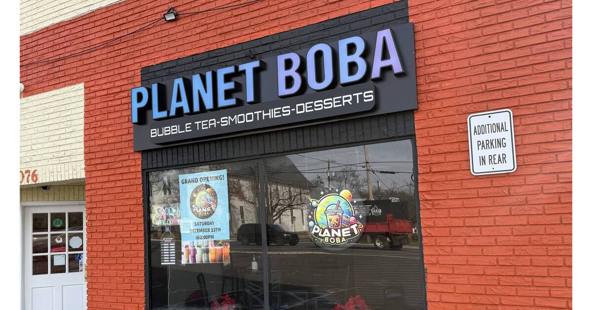 Planet Boba Brings Bubble Tea, Smoothies, and Desserts to Kendall Park ...