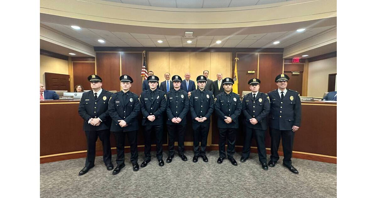 Livingston Police Department Welcomes Five New Officers to Patrol ...