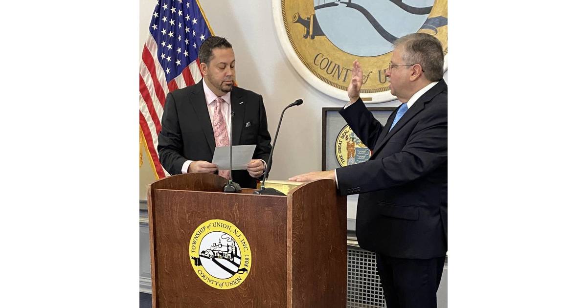 Union Swears in New Mayor; Reports on State of the Township | Union, NJ ...