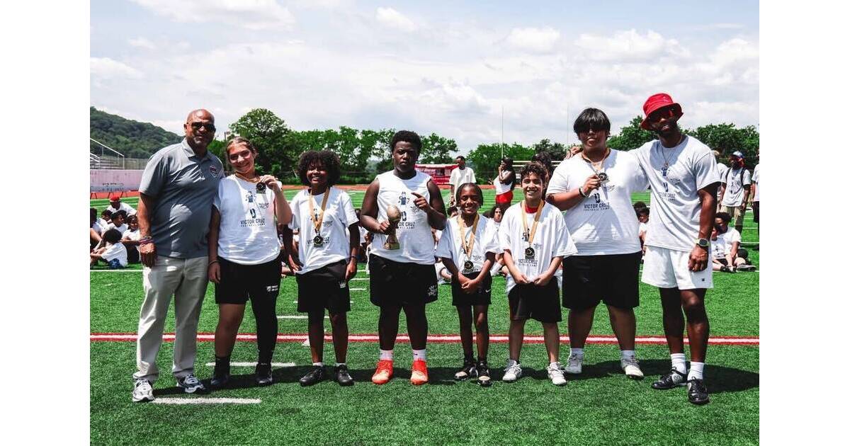12th Annual Victor Cruz Football Camp Inspires Paterson Youth Through ...