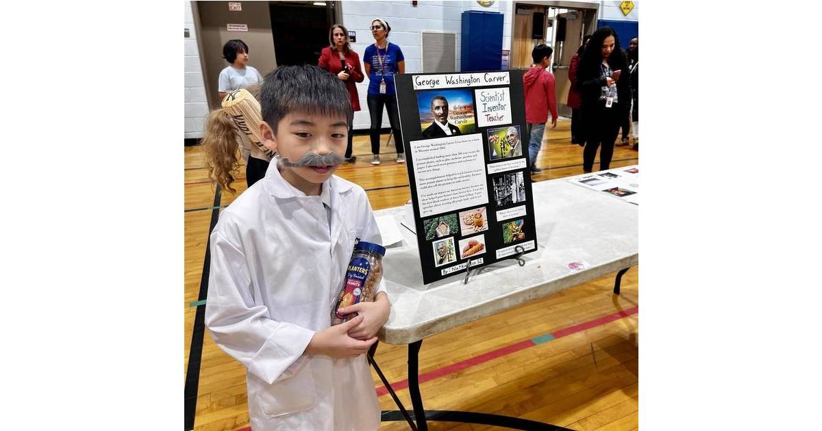 Redwood Elementary School Students Present Black History Month Wax ...