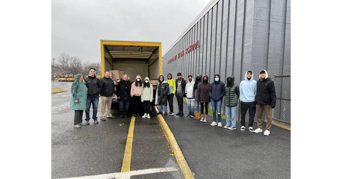 Successful Food Drive Held at Parsippany High School | Parsippany, NJ ...