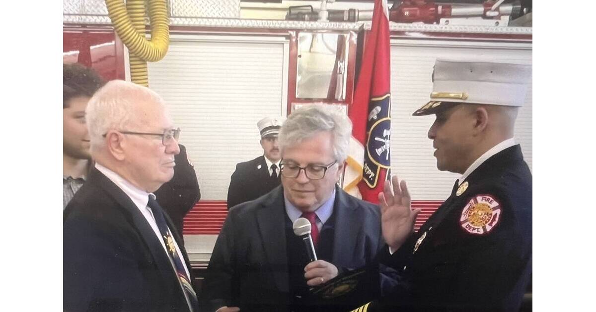 Montclair Fire Department Swears in New Chief, Robert Duncan, Lizza to ...
