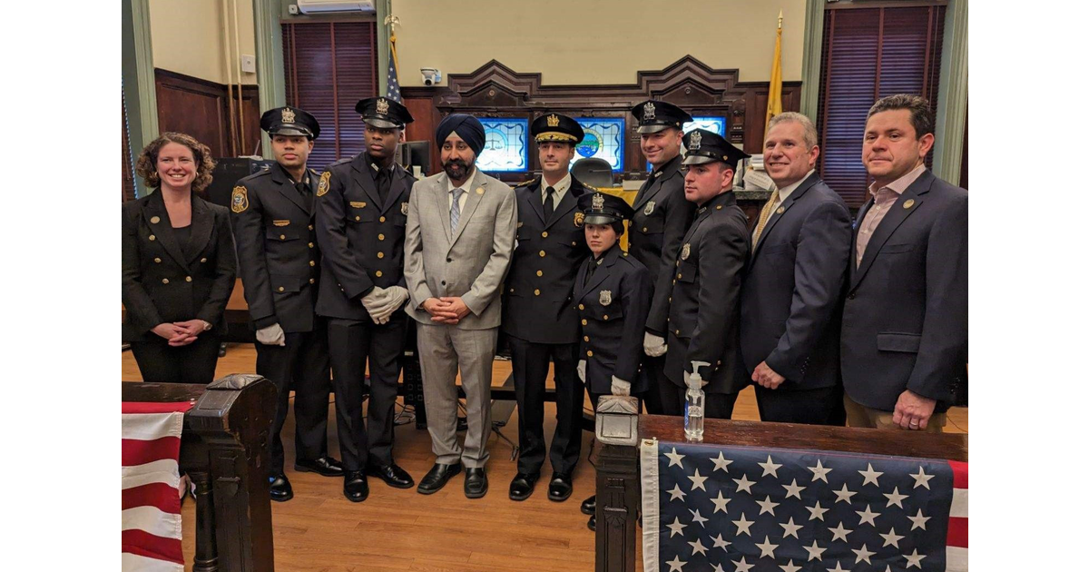Five New Officers Sworn in to HPD | Hoboken, NJ News TAPinto
