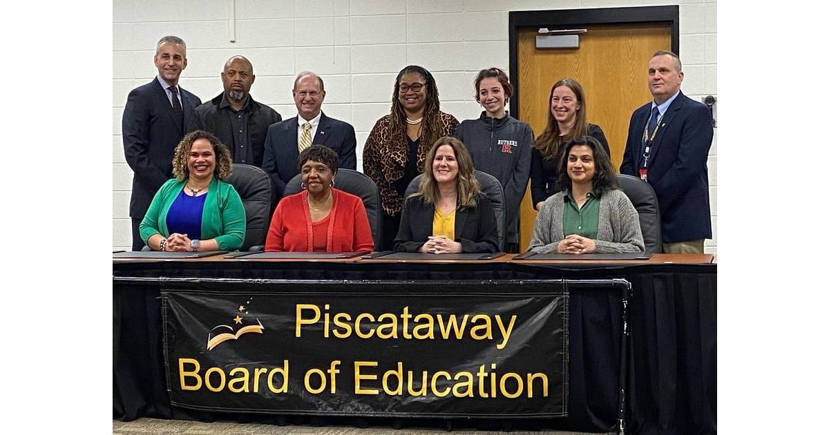 Piscataway Board of Education's Newest Members Sworn-In at 2023 ...