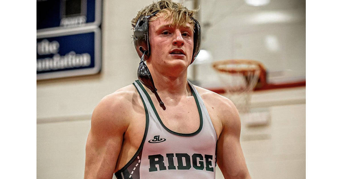 Wrestler Liam Thoma is the Valairco Heating & Cooling Ridge Athlete of ...