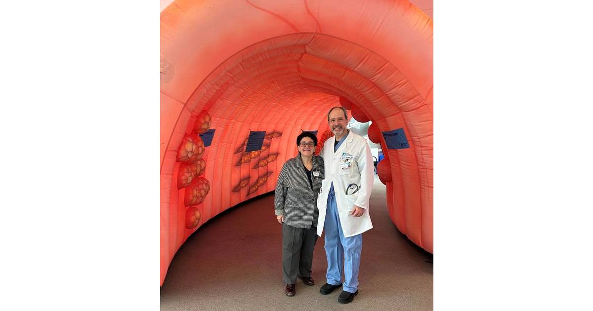 Cooperman Barnabas Medical Center Installs 20-Foot Walk-Through Replica ...