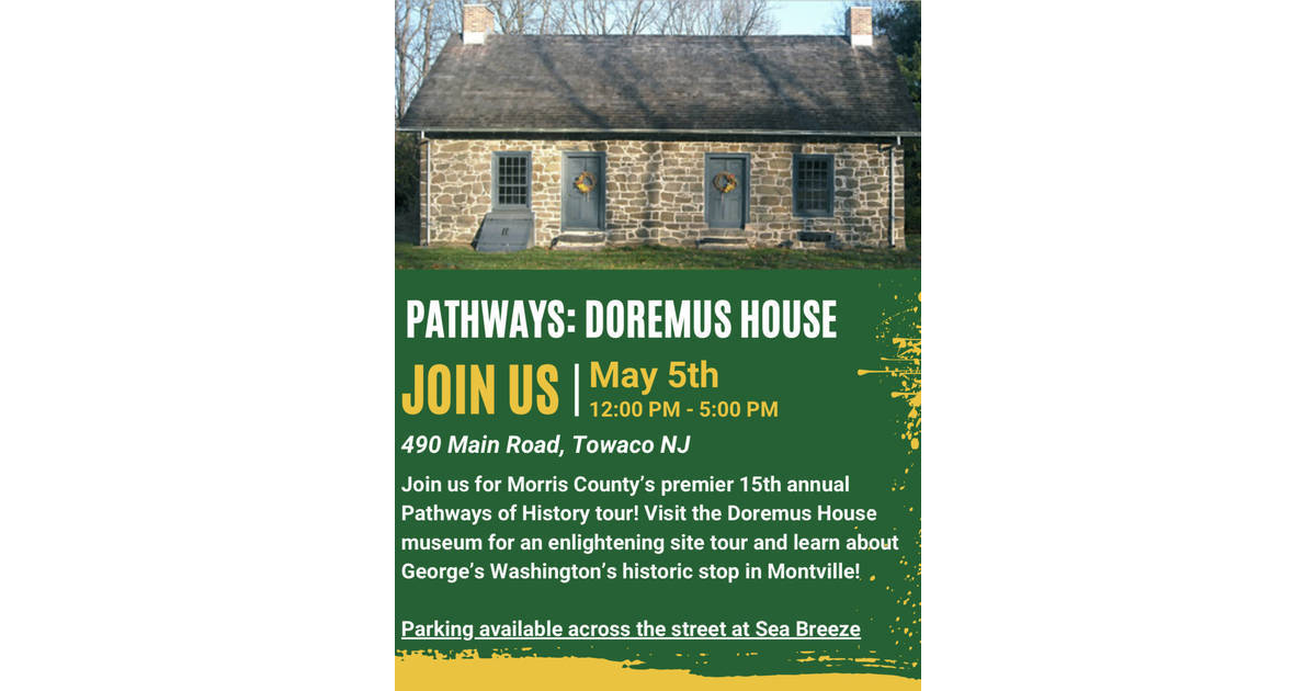 Join the Montville Township Historical Society and The Pathways of ...
