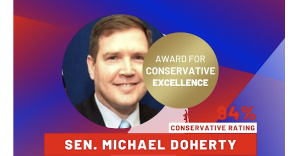 Doherty Named Top Conservative Lawmaker by the American Conservative ...
