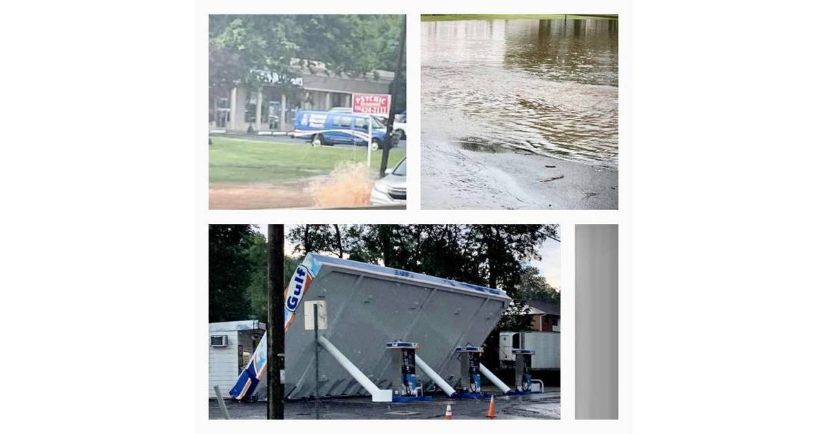 Flooding on Route 22, Roof Collapse in North Plainfield, Green Brook ...