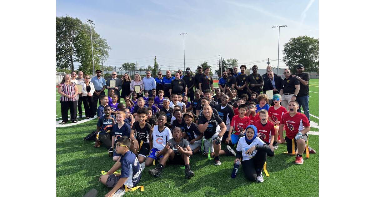 Union's P.A.L. Flag Football Program Celebrates Last Session at Rabkin ...
