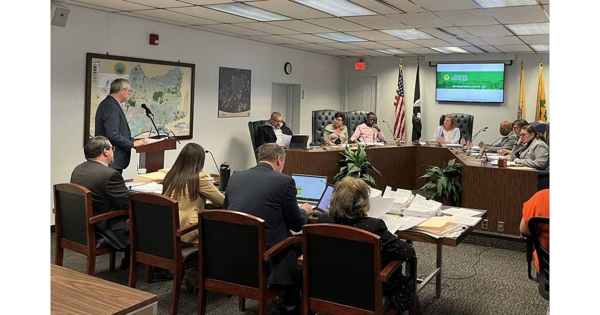 Mercer County Executive Dan Benson Introduces 2025 Budget | Hamilton ...