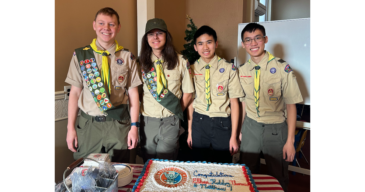 Fanwood Troop 33 Honors Four New Eagle Scouts | Scotch Plains/Fanwood ...