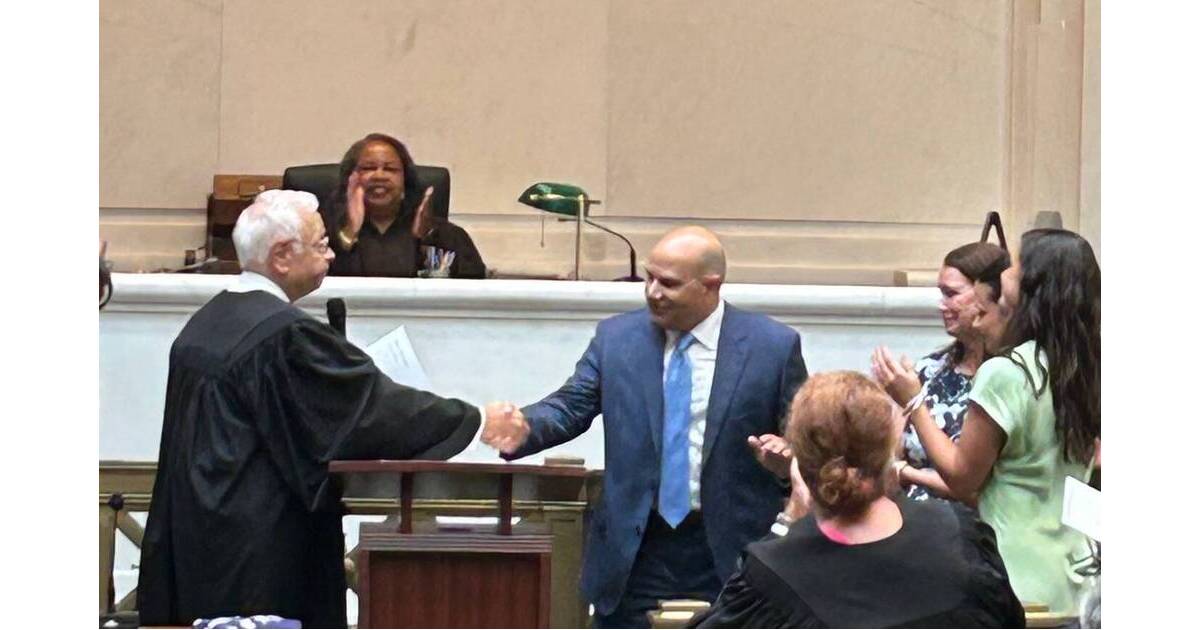 Bloomfield Attorney Michael Parlavecchio Sworn in as Superior Court of ...