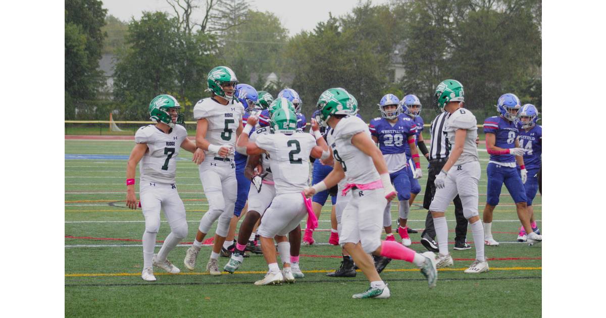 Football: Ridge Pulls Away to Beat Westfield, 34-15 | Basking Ridge, NJ ...