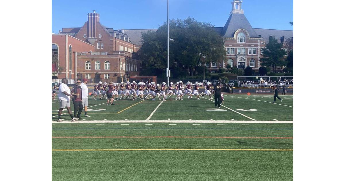 Ridgewood Football: Maroons Celebrate Victory Against Hackensack Comets ...