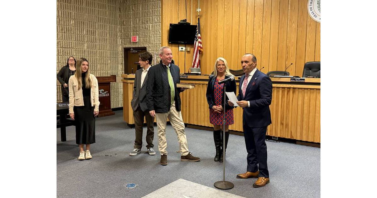 Dr. Jody Kinney Sworn In for Second Term on Belmar Council at Annual ...
