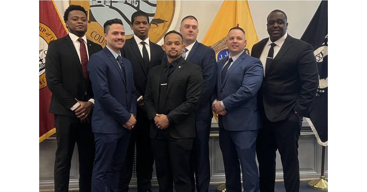 Seven New Officers Get Sworn into Union Police Department | Union, NJ ...