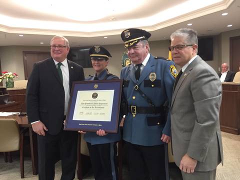 New Providence Police Department Receives Fourth Re-Accreditation ...
