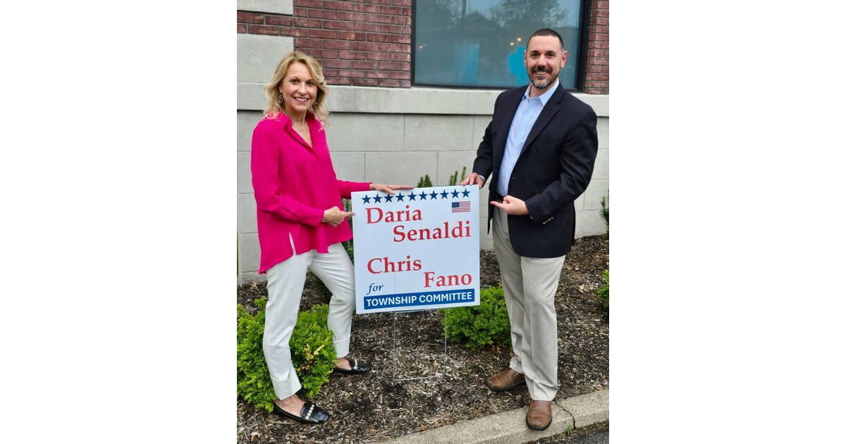 Daria Senaldi & Chris Fano - New Representation for Montville Township ...