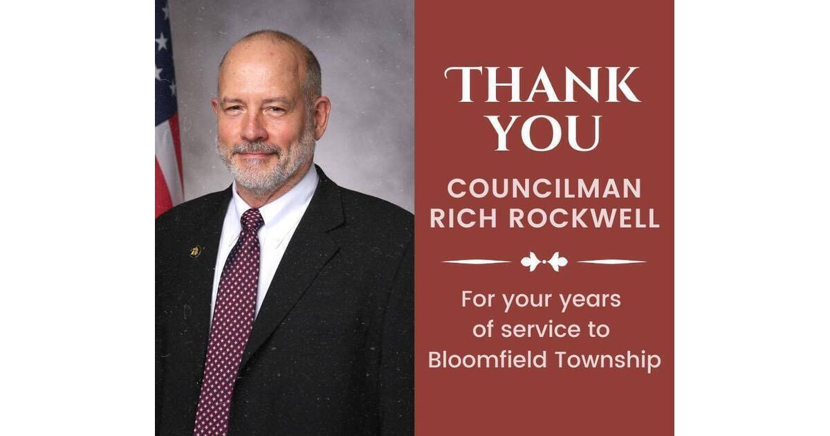Bloomfield Councilman Richard Rockwell Resigns | Bloomfield, NJ News ...