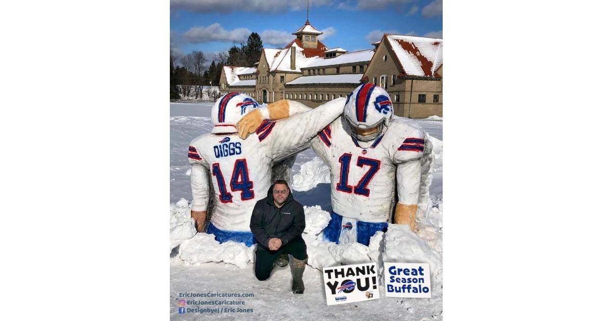 Eric Jones Makes a Living on Caricatures and Carvings | Greater Olean ...