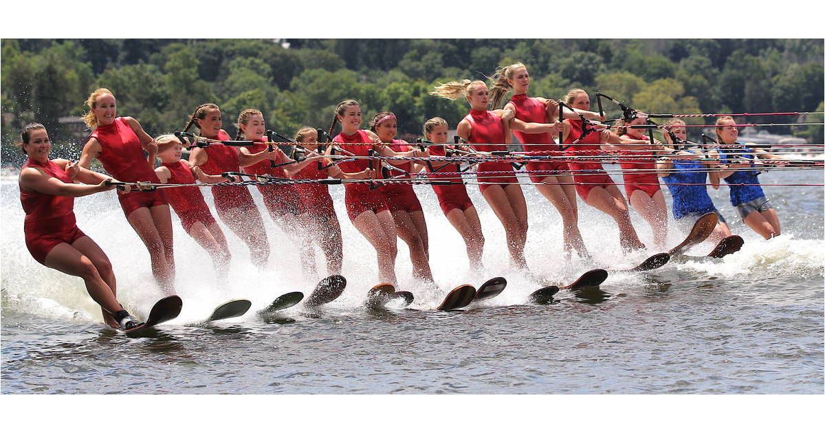 Sparta's Lake Mohawk Ski Hawks Perform with U.S. Water Ski and Oxbow ...