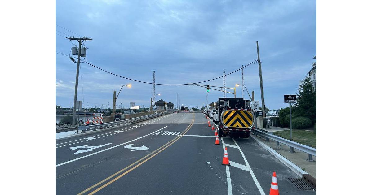 Main Street Drawbridge Reopens Connecting Belmar and Avon, But Repairs ...