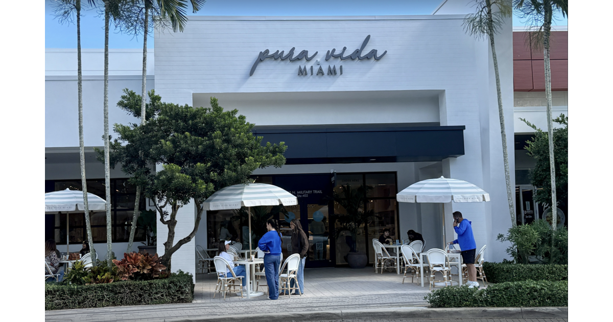 Pura Vida Miami Opens New East Boca Raton Location At Boca Park Place ...