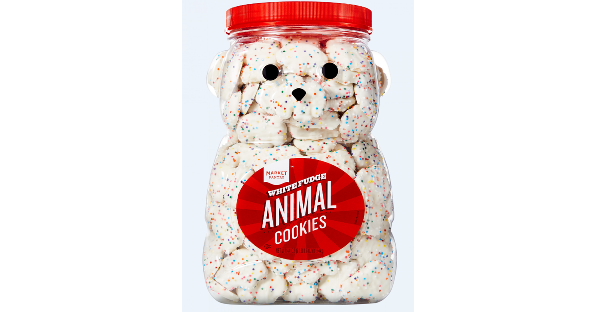 Recall Alert: Market Pantry White Fudge Animal Cookies Sold at Target ...