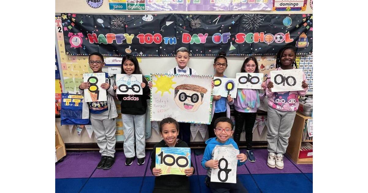 Rahway's Franklin 2nd Graders Celebrate the 100th Day of School ...